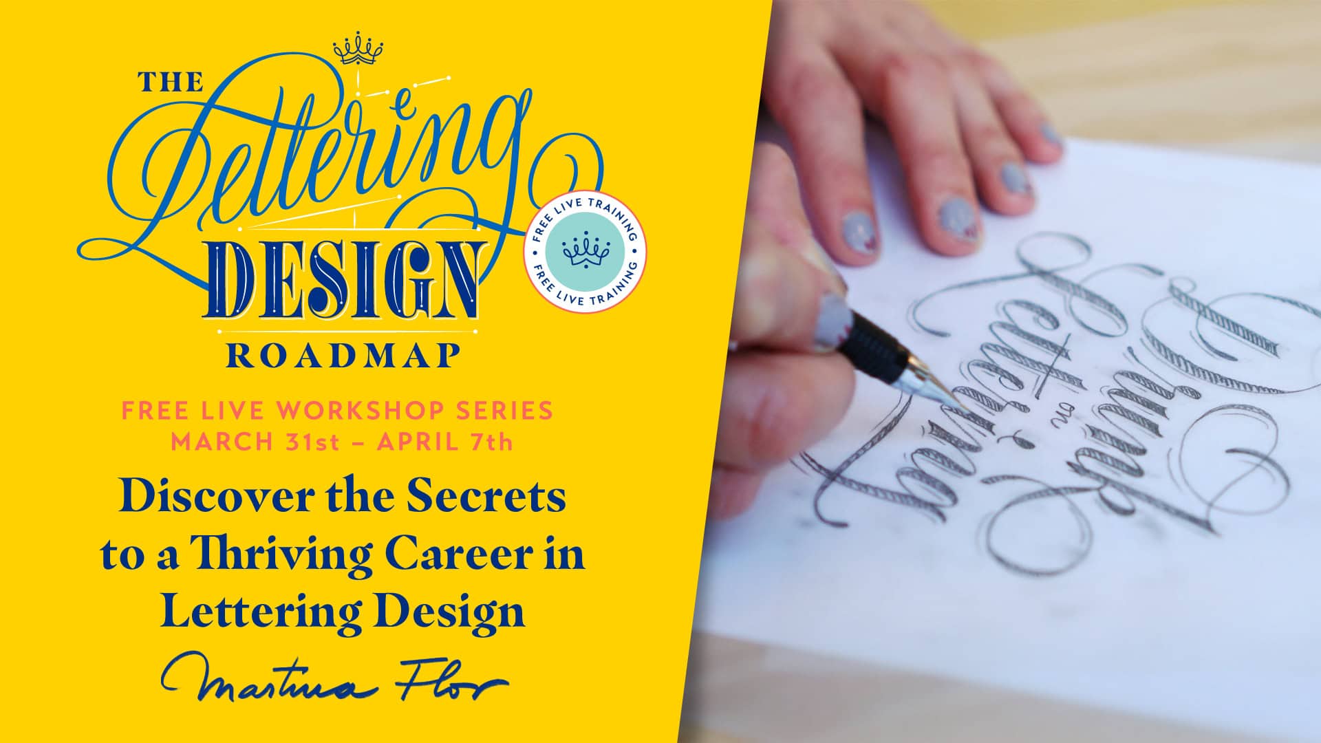 Unleashing Your Inner Lettering Artist with Martina Flor - The Happy ...